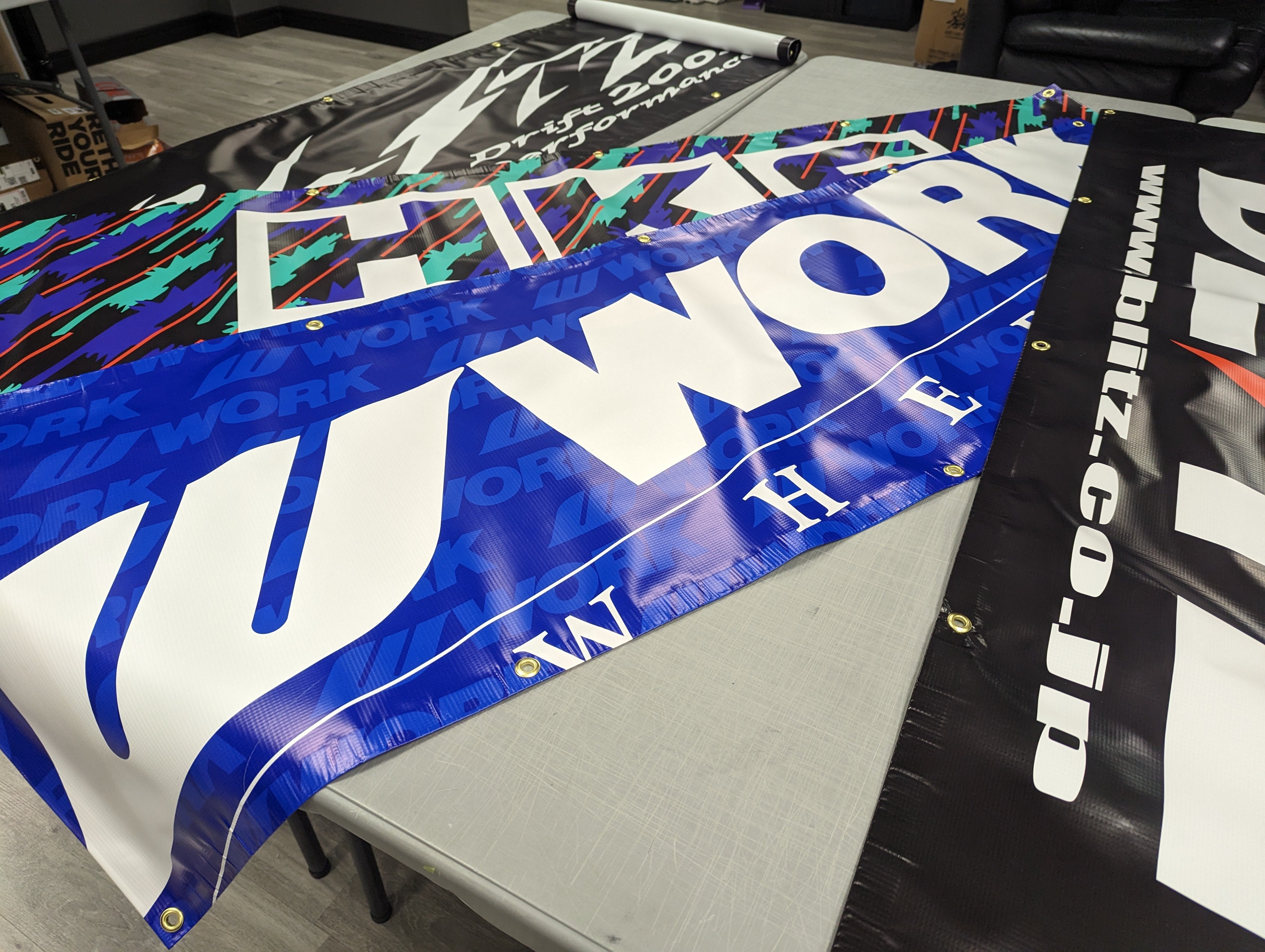 Custom Hanging Banner – Design Shop React