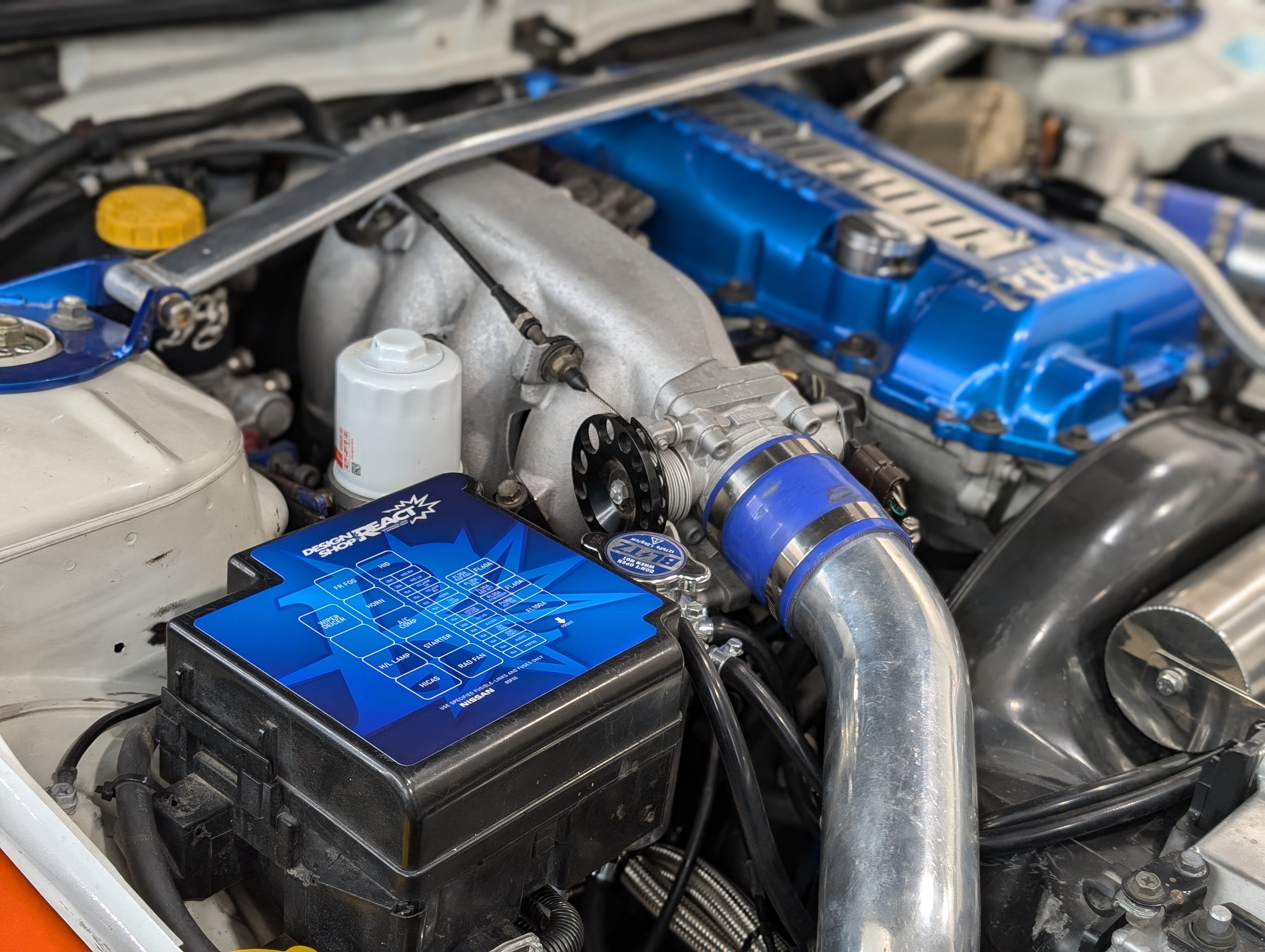 Nissan S15 Engine Bay Fuse Box Sticker – Design Shop React
