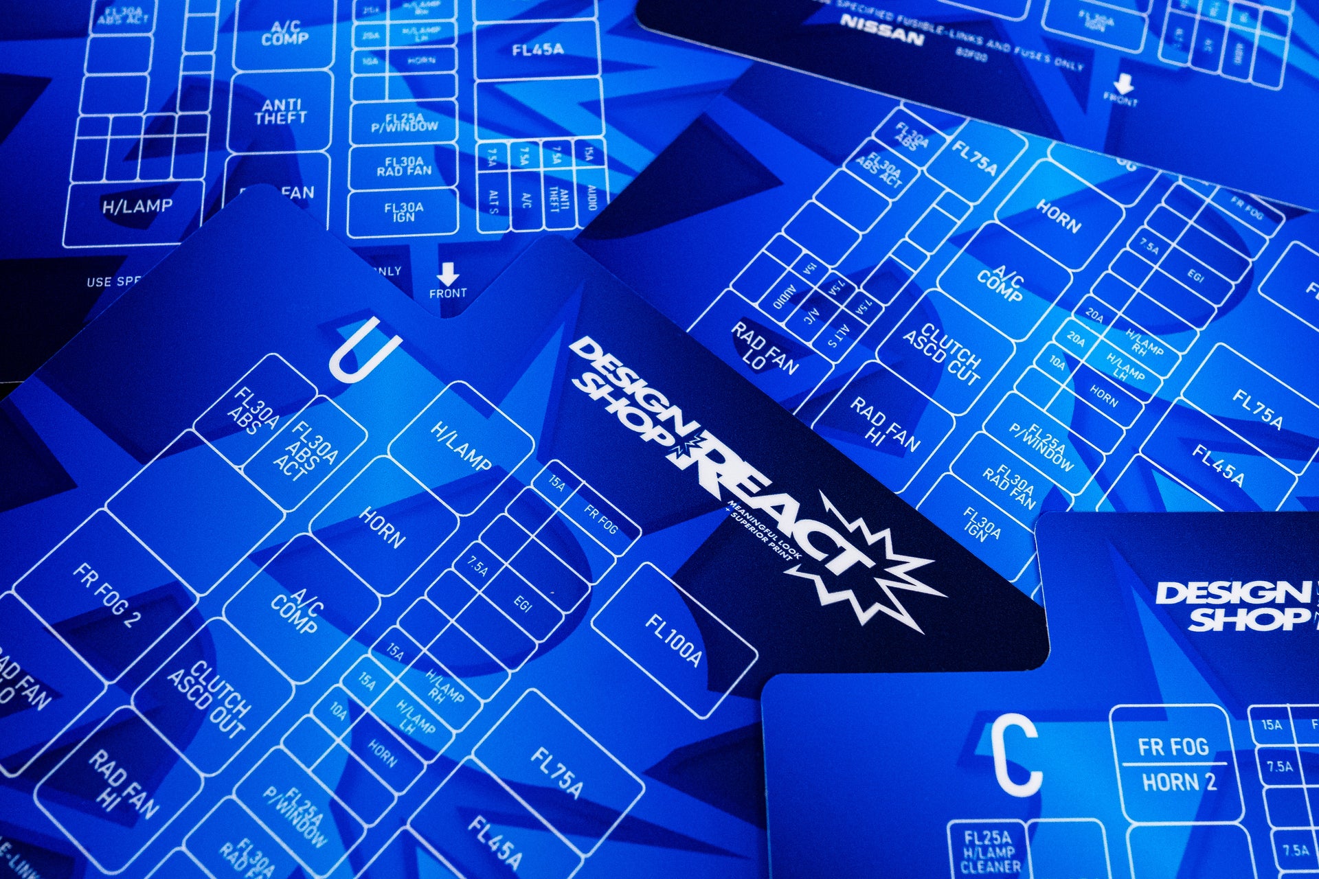 Nissan S14 Engine Bay Fuse Box Sticker – Design Shop React