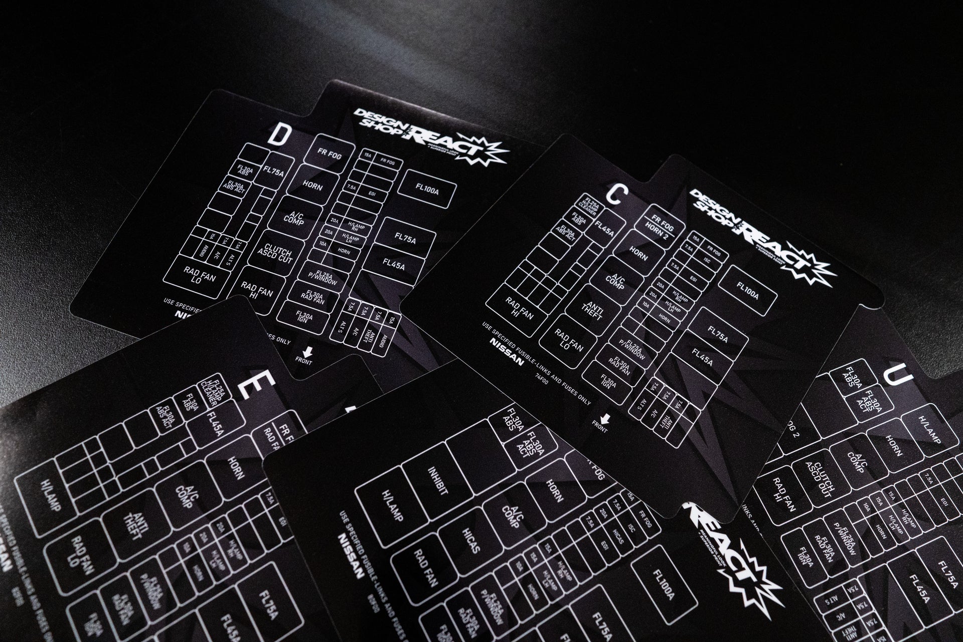 Nissan S14 Engine Bay Fuse Box Sticker – Design Shop React